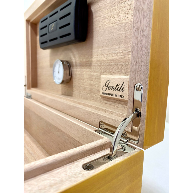 Gentili Humidor Yellow 70 Cigars | Free U.S. shipping