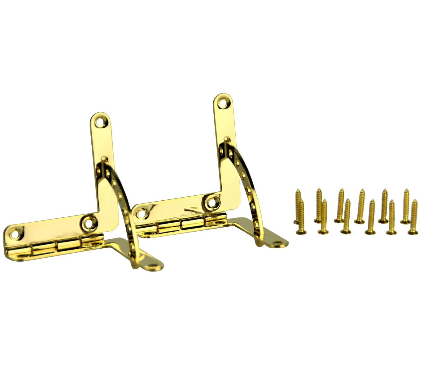 Pair of quadrant hinges gold | Buy online at lowest price